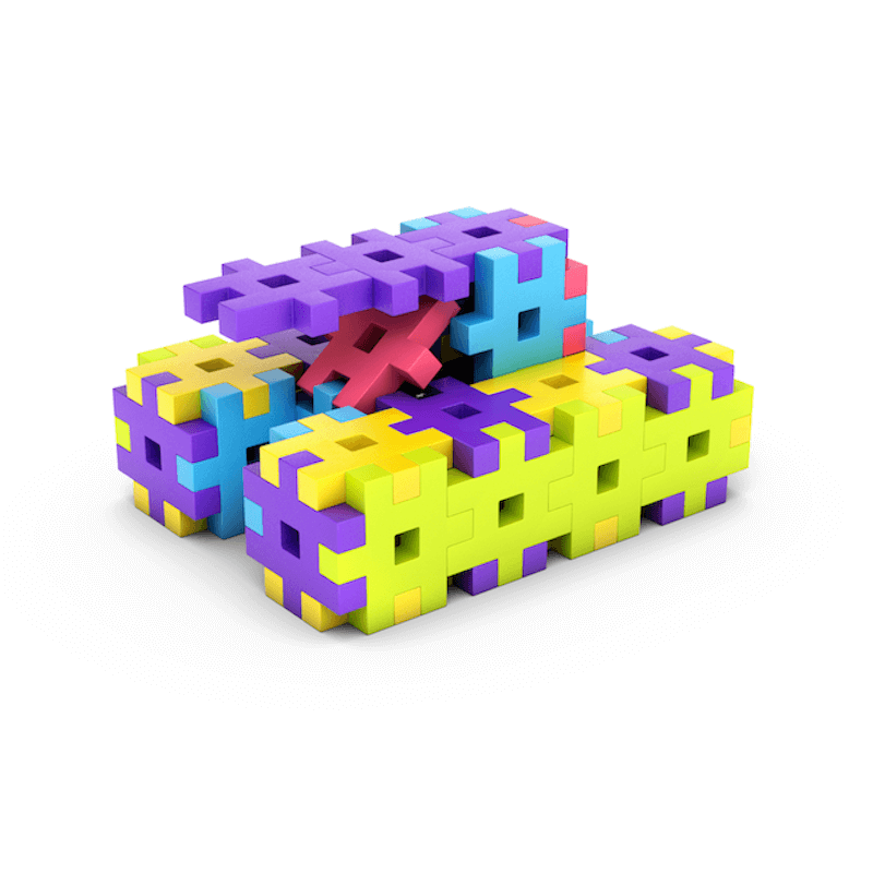 Klocki wafle MELI BASIC 150 elementów